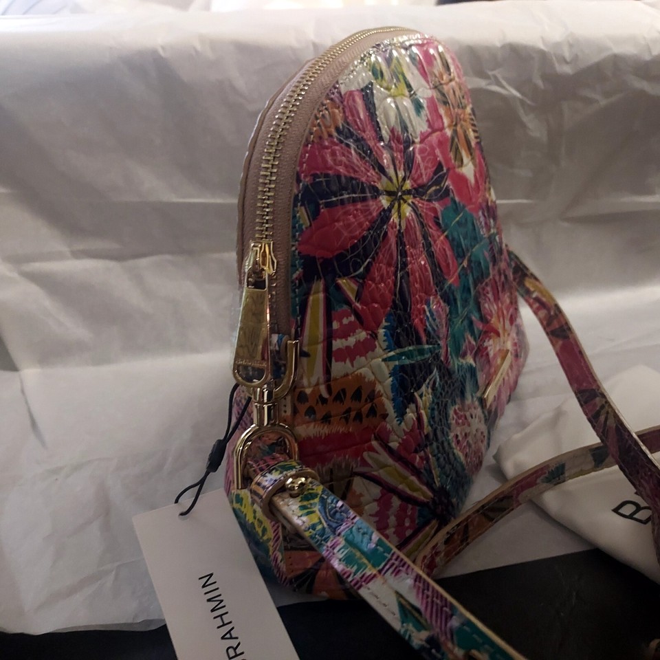 Brahmin Melbourne Collection Small Georgina Desert Bloom Crossbody ...