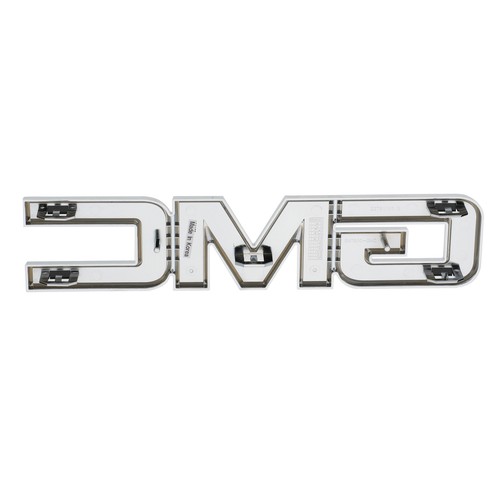 NEW GENUINE Front Grille GMC Emblem Badge Red Chrome 07-13 GMC Sierra ...