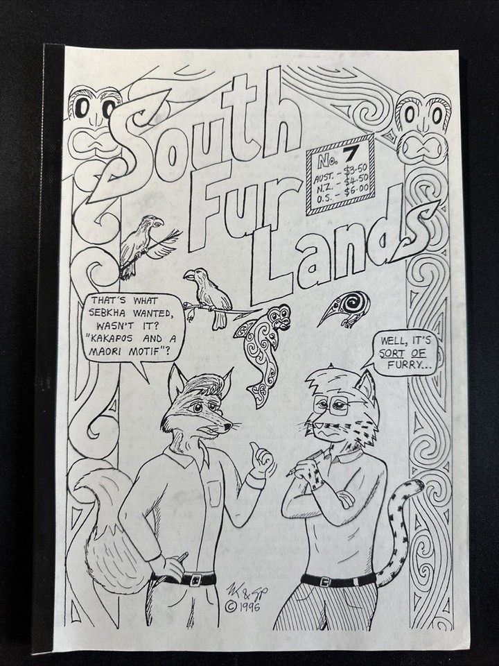 South Fur Lands #7 1997 Comic FanZine Furry Zine 1st Print ...