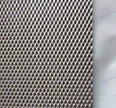 Titanium Metal Grade Mesh Perforated Diamond Holes plate expanded 300* ...