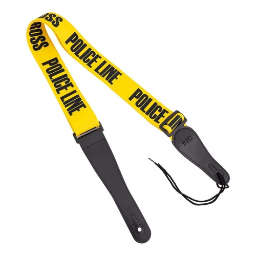 Fretz Polyweb Guitar Strap (Police Line) | eBay Australia
