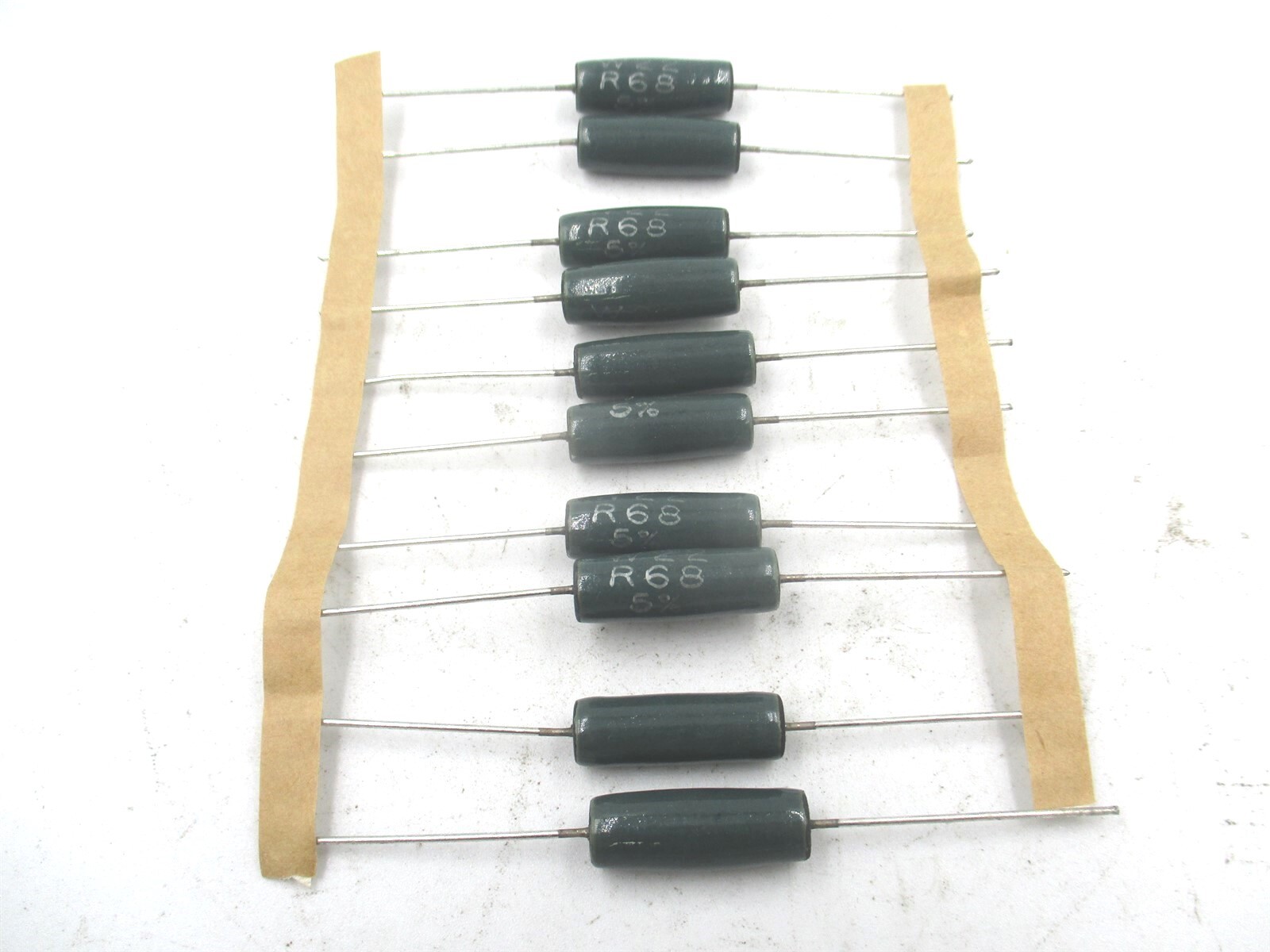 (287-4162) W22 R68 5% Wirewound Vitreous Enamel Resistor - Lot of 10 | eBay