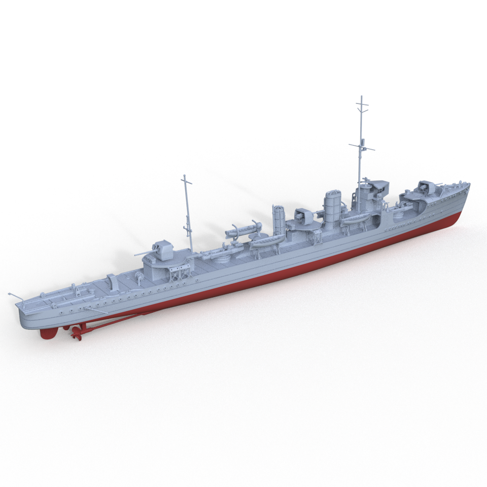 SSMODEL 1/350 Military Model Kit Momi Class, IJN Destroyer Momi, 1930 Full Hull | eBay