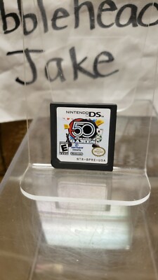 50 CLASSIC GAMES DS NINTENDO DS VIDEO GAME "LOOSE" NO CASE | eBay