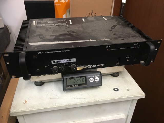 Crest Audio 2001 Power Amplifier 150/240 Watt for sale online | eBay