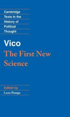 Vico: The First New Science by Gianbattista Vico: New 9780521382908| eBay