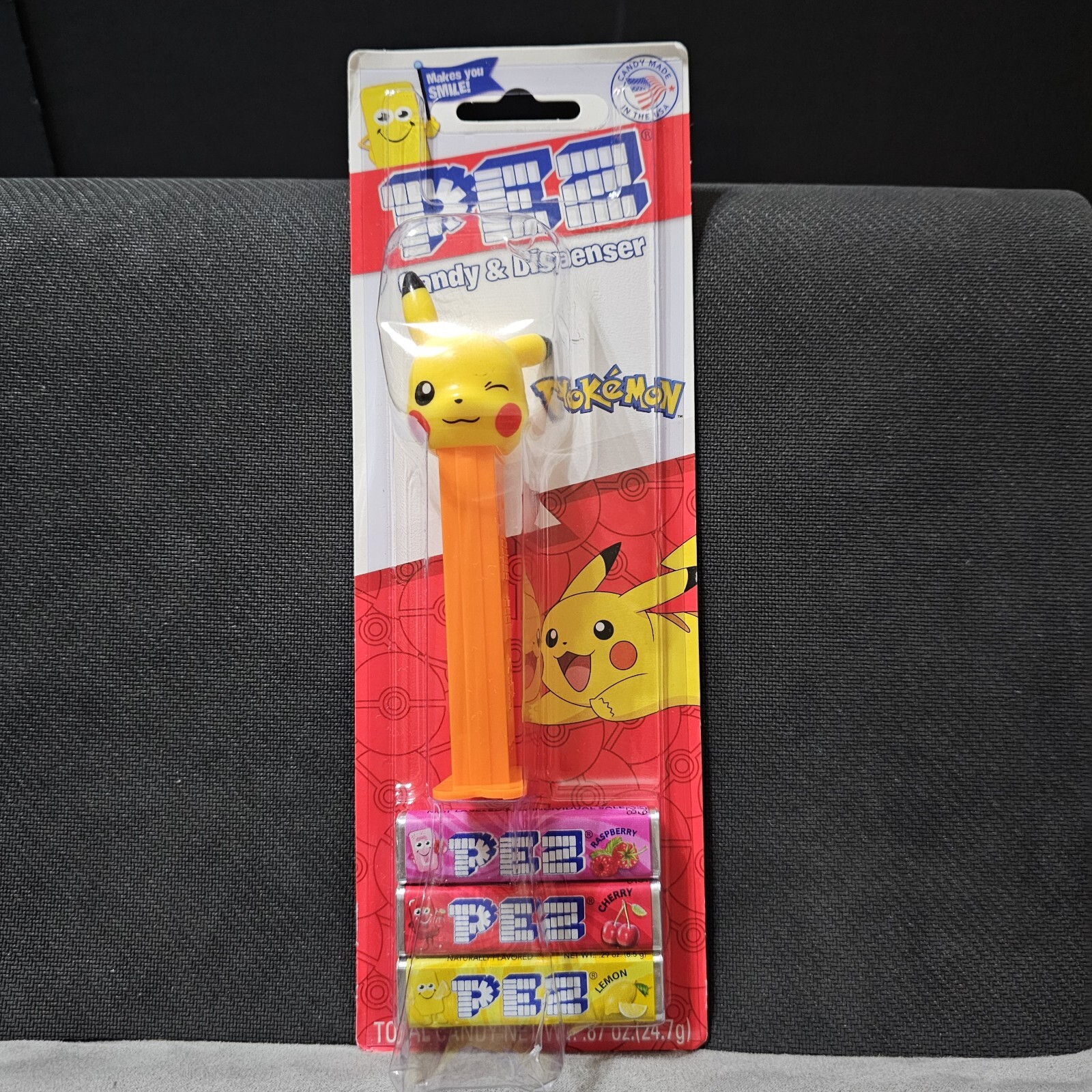 PEZ ~Pokemon Pikachu~ PEZ Candy & Dispenser~ Brand New~ Expires 09/2028 ...
