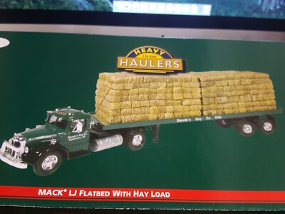 Corgi Mack U Flatbed w/hay load 1/50 scale diecast | eBay Australia