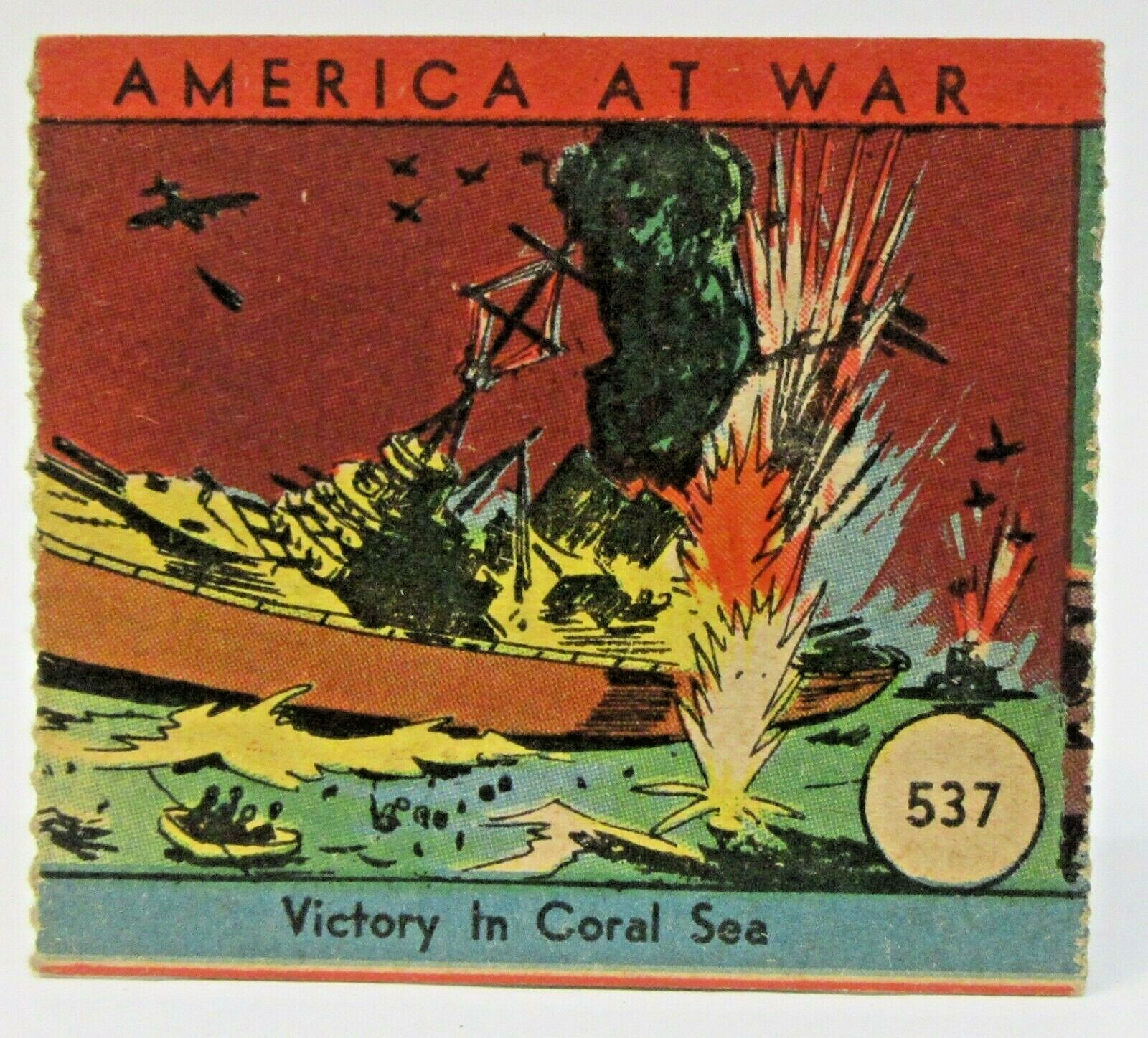 1942 R12 AMERICA AT WAR #537 W.S. Corp WWII trading card | eBay