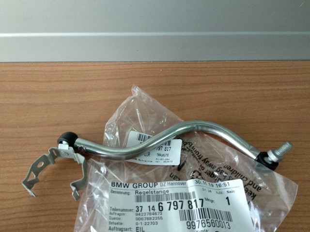 Genuine BMW F20 F21 F22 F23 F30 F31 F34 Regulating rod 37146797817 | eBay
