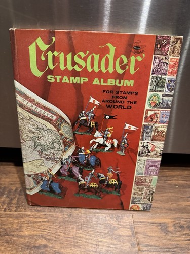 Crusader Stamp Album, Good Condition. Stamps from Around the World. | eBay