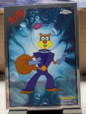 Miss Appear 2025 Topps Chrome SpongeBob Mermaid Man and Barnacle Boy # ...