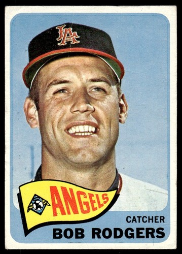 1965 Topps Bob Rodgers Los Angeles Angels #342 | eBay