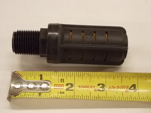 New 1/2" NPT High Flow Pneumatic Filter Muffler Silencers 3-3/4"TL H5 ...