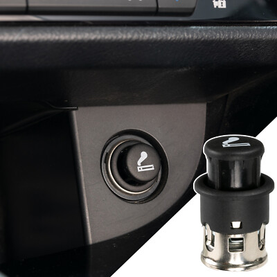 Cigarette Lighter Front Plug For AUDI A1 A3 A4 A6 A3 A5 A7/Q3 Q5 Q7 VW ...