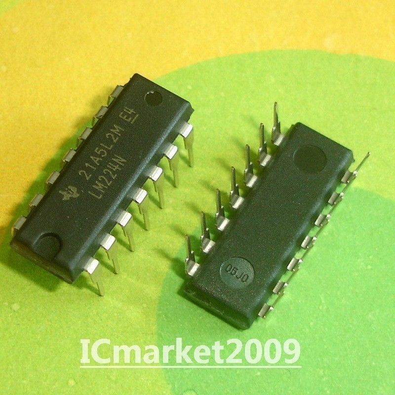 50 PCS LM224N DIP-14 LM224 Quadruple Operational Amplifiers Chip IC | eBay