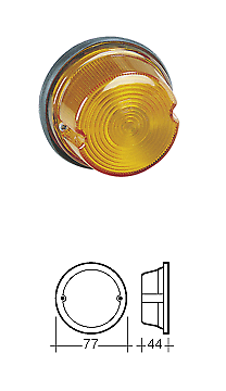 Hella 2100 - Indicator Lamp - AMBER - Similar Narva 85830 | eBay Australia