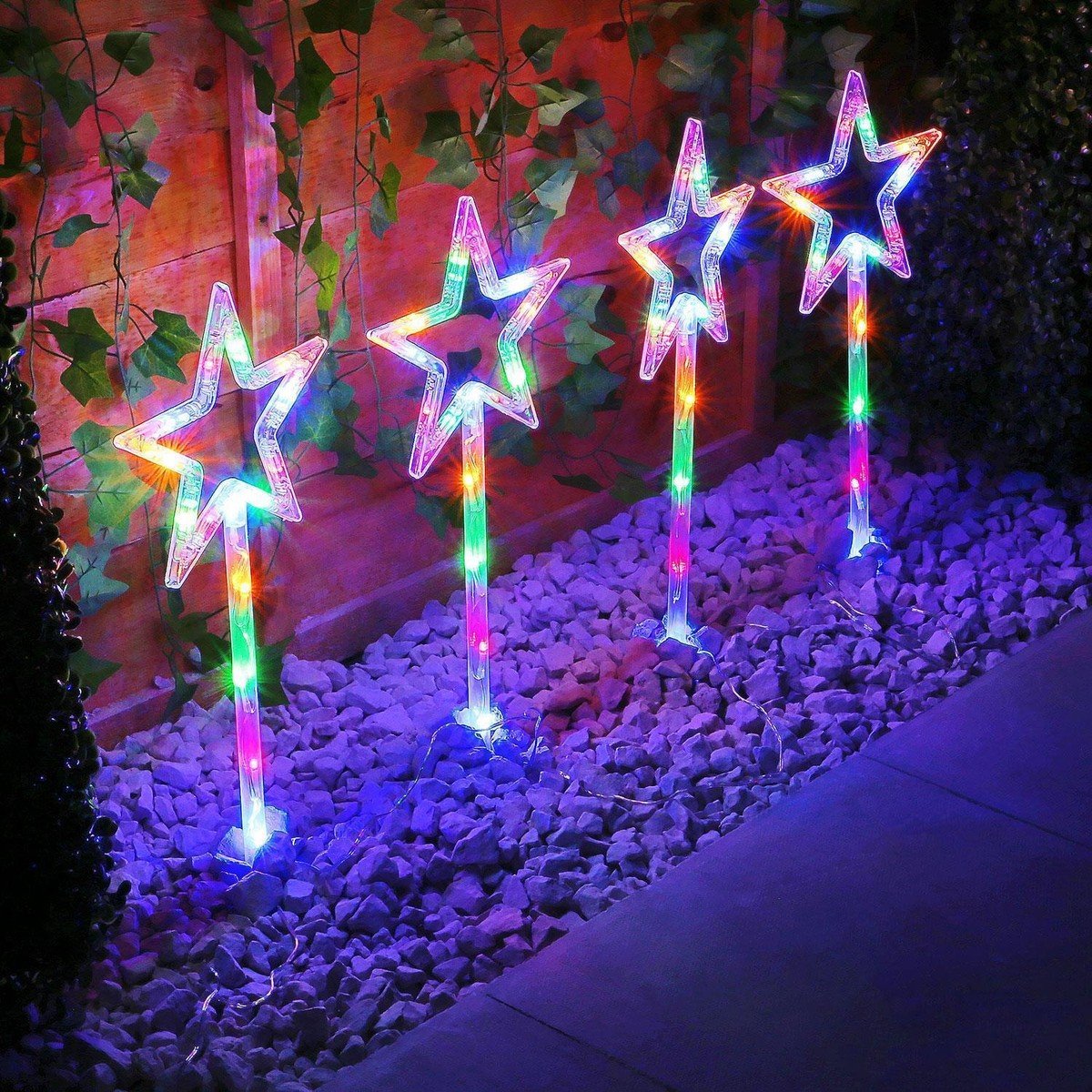 Led Star Pathway Lights