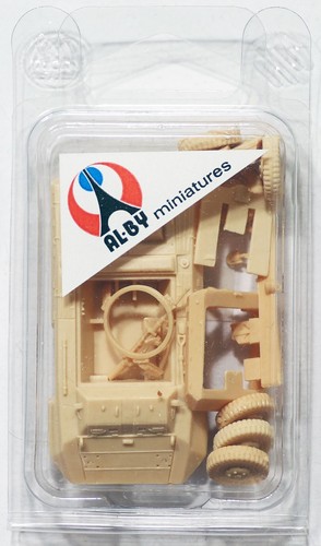 NEW Alby 72-760 1/72 Resin M20 US WW2 Armored Utility Car Complete Kit ...