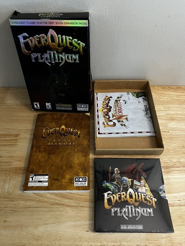 EverQuest Platinum for PC - 2004 CD New Open Box! 814582405425| eBay