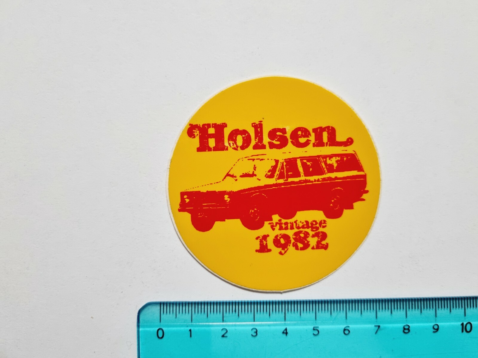 Adhésif Holsen Vintage 1982 Sticker Autocollant Vintage Années 80 ...