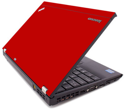 RED Vinyl Lid Skin Cover Decal fits IBM Lenovo ThinkPad X220 X230 ...