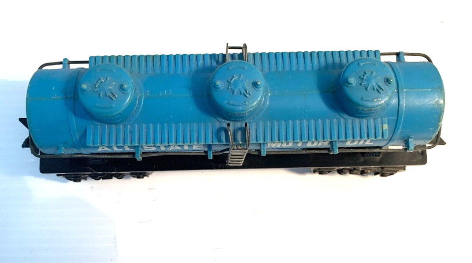 Marx O gauge Allstate Motor Oil 8 Wheel Triple dome Tank Car | eBay