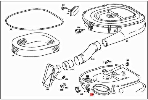 Genuine MERCEDES Gasket 0010942280 | eBay