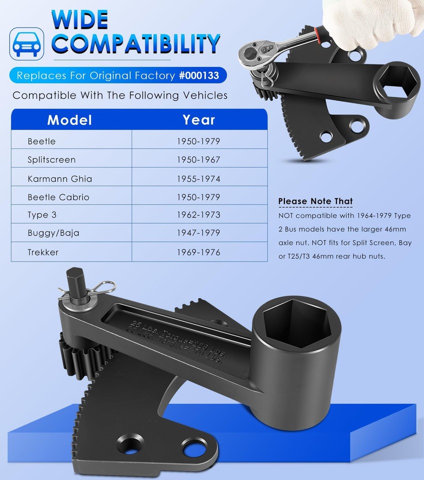 For Classic Vw Bug 000133 Torque Multiplier Leverage Tool for ...