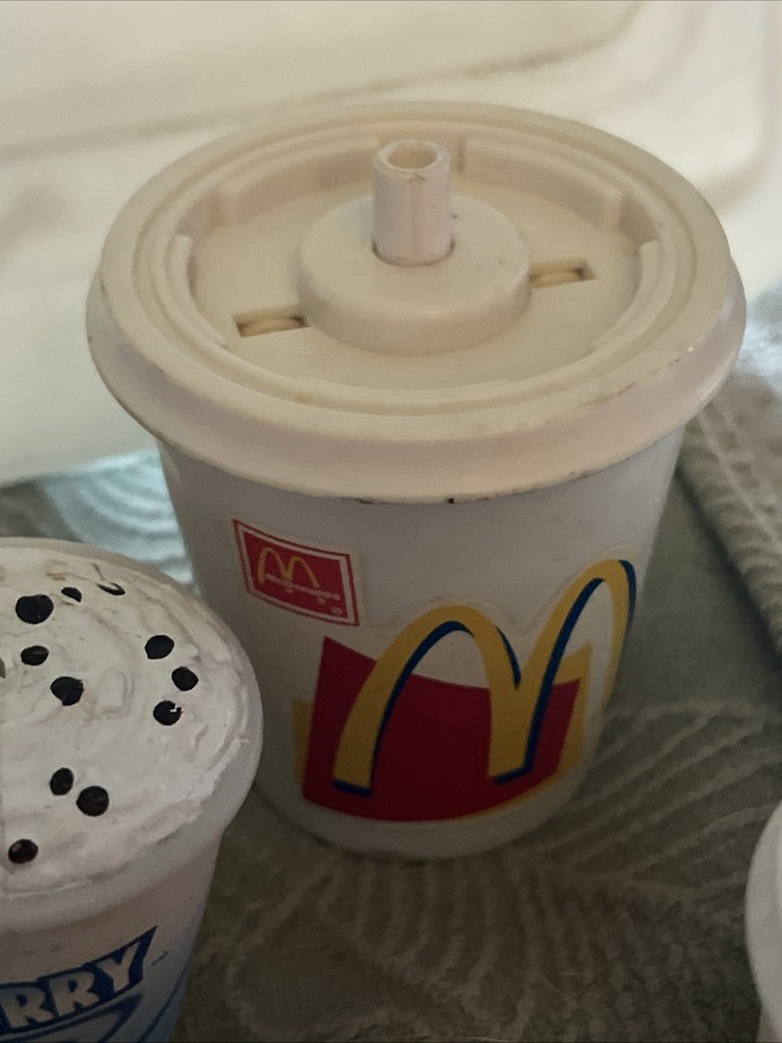 McDonald’s Vintage 1987 Food McNuggets McFlurry Fries Sunday Apple Pies ...