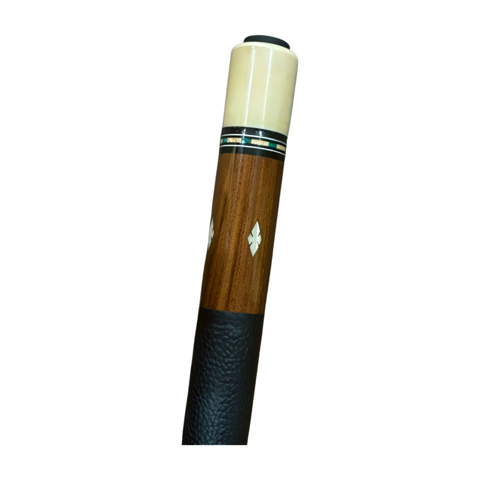 Vintage Tad Style Custom Pool Cue 4-Point Birdseye Maple MOP Inlay ...