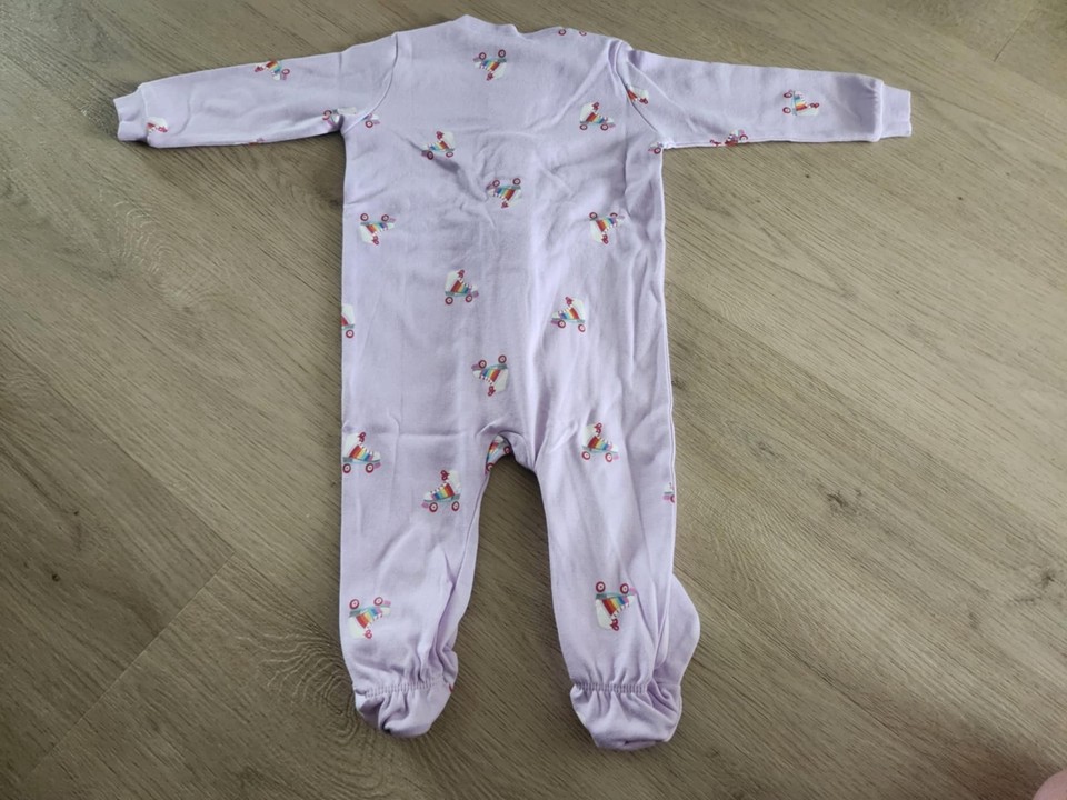 Roller Pekkle Organic Cotton Sleeper Baby Pyjamas One Piece 9-18 ...