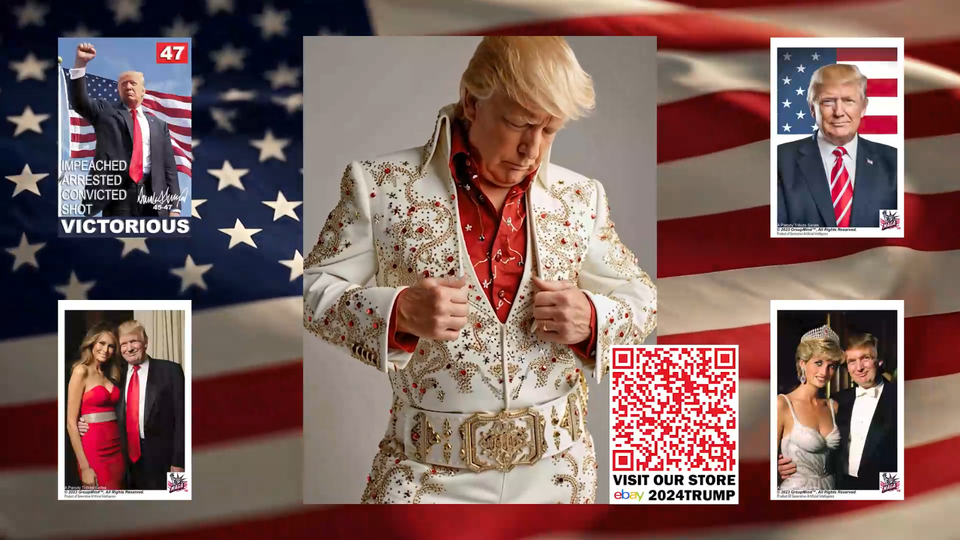 DONALD TRUMP PHOTO PUTIN PHOTO - MAGA Custom 4"x6" Photo Card “Team ...