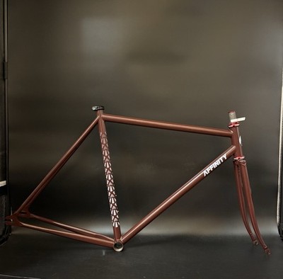 Affinity Metropolitan Frameset Crimson Sky S 53cm Steel Frame Track ...