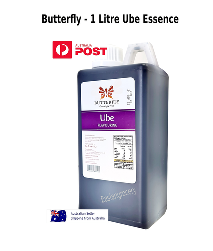 Butterfly UBE Essence 1 L Food Flavouring Coloring Baking Cake (BB: 08/ ...