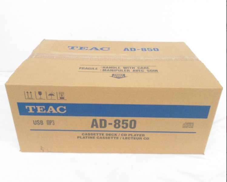 TEAC AD-850 Cassette Deck CD Player USB Recorder - Mic Input New ...