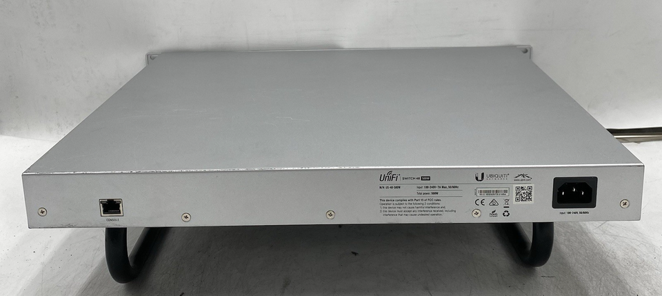 Ubiquiti UniFi US-48-500W 48-Port Gigabit PoE+ Switch with 2 SFP+ | eBay
