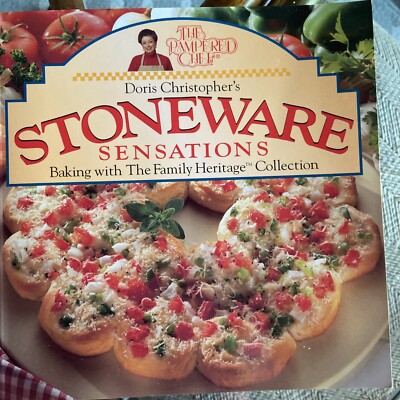 The Pampered Chef Stoneware Sensations Cookbook by Doris Christopher ...