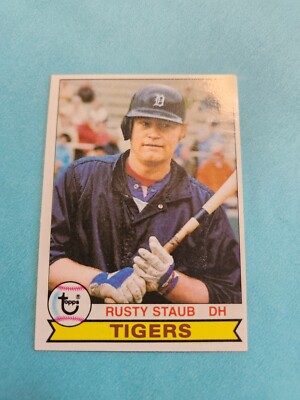 rusty staub 1979 TOPPS #440 TIGERS DH | eBay