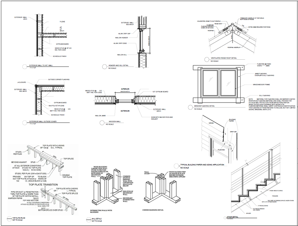 86’x45’ 6 Beds, 4 Baths Double A-Frame House Architecture Plans PDF ...
