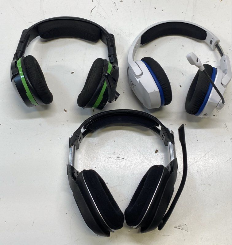 Various Assorted Bundle Lot of 6 Gaming Headsets for Parts / Repair | eBay
