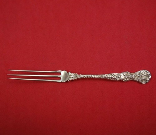 Heraldic by Durgin Sterling Silver Strawberry Fork 5" Antique | eBay