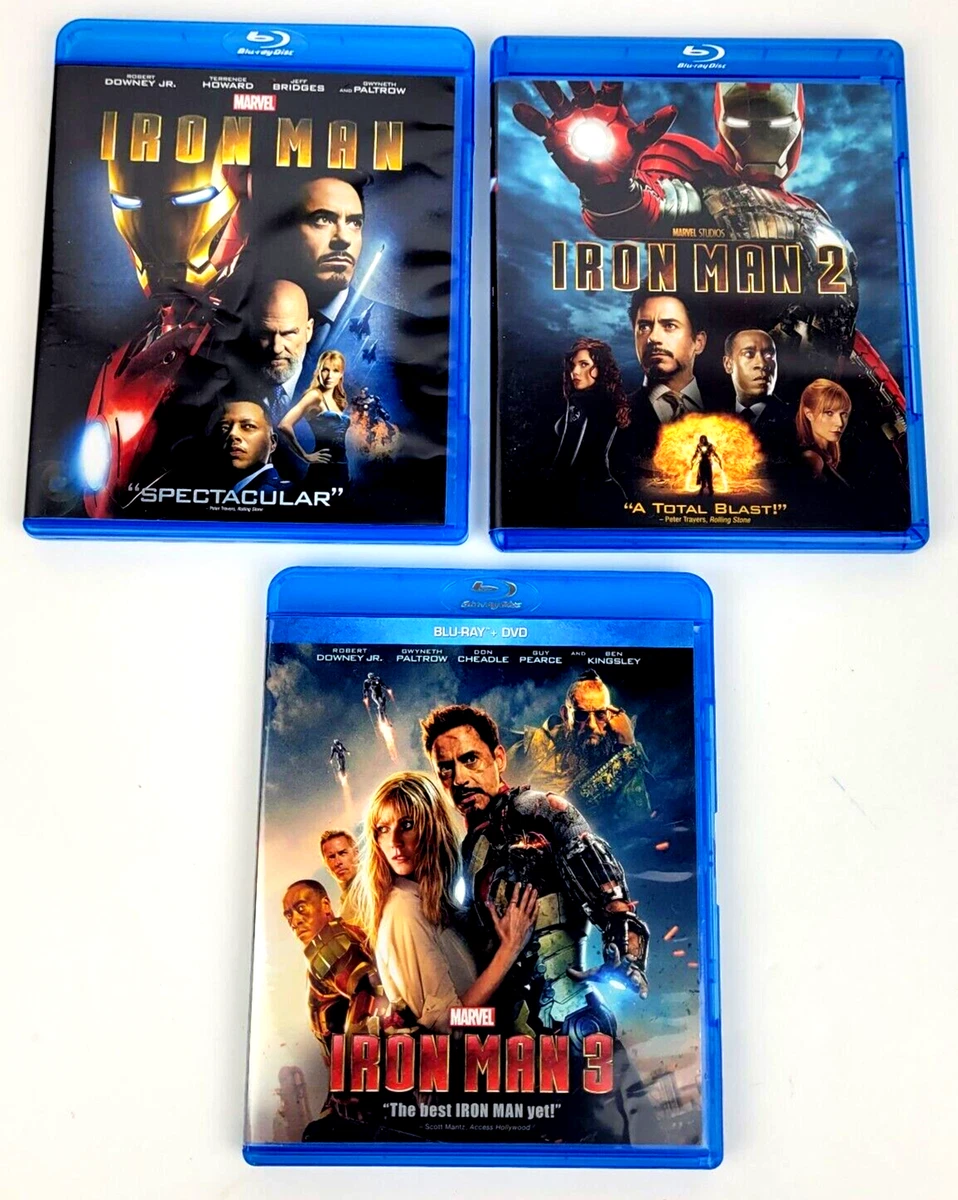 Iron Man Blu Ray Trilogy