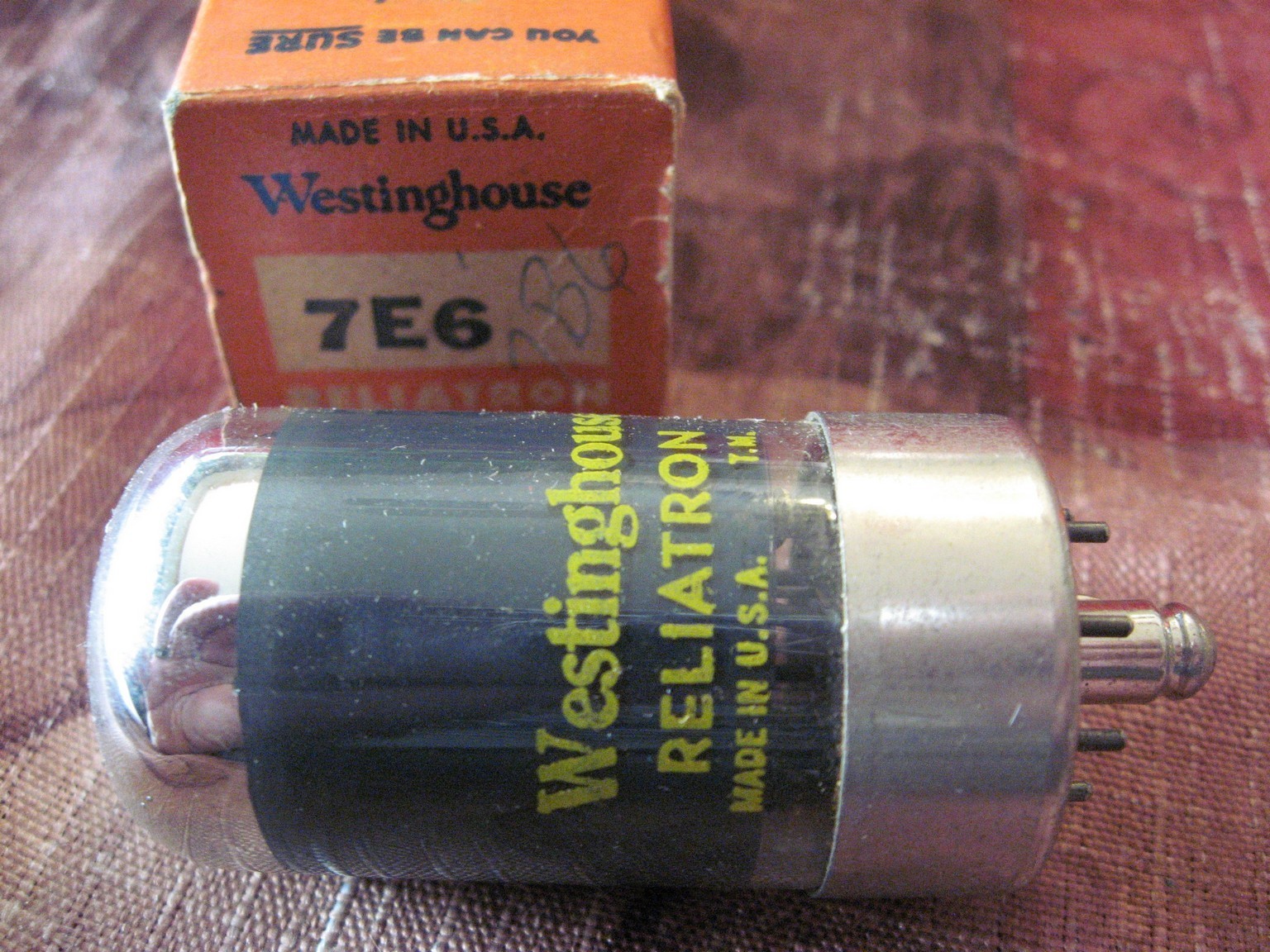 Vintage Radio TV Electron Vacuum Tube 2C22 7W7 1C5GT/G 6J8G 6JH5 6JM6A ...