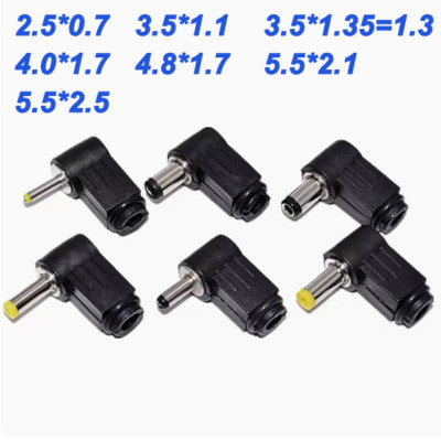 DC Power Connector Right Angle Solder Plug DC Jack Charger Laptop Power ...