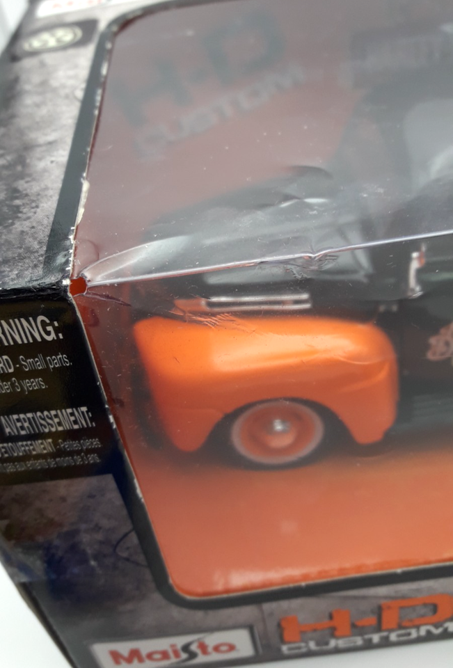 Harley Davidson 1948 Ford F-1 Pickup & 1958 FLH DUO GLIDE Maisto 1:24 ...