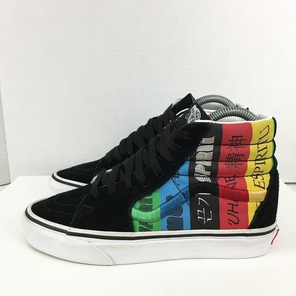 Vans Women's Sk8-Hi Spirit Multicolor Lace Up Shoes Size 6 | eBay