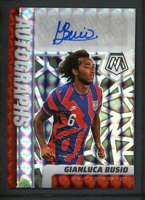 2021-22 Gianluca Busio Auto Panini Mosaic Fifa Road To World Cup | eBay