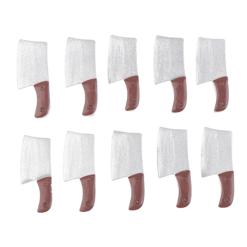 10pcs 1:12 Dollhouse Kitchen Knife Miniature Kitchen Pretend Play Toys ...