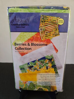 Annie's Creative Quilters Club Berries & Bloom Kit Collection Pattern ...